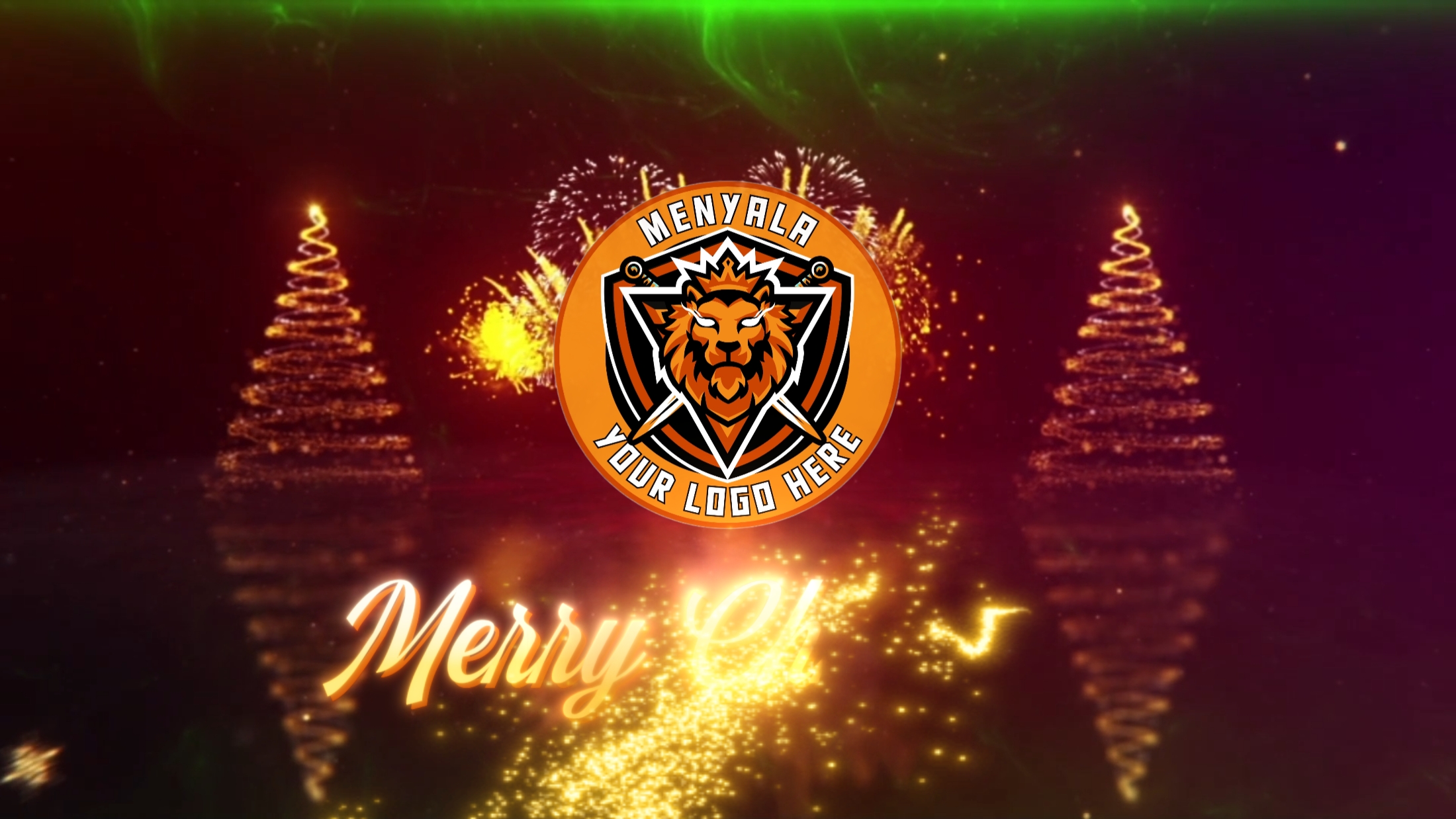 Merry Christmas Templates Logo - Pippit