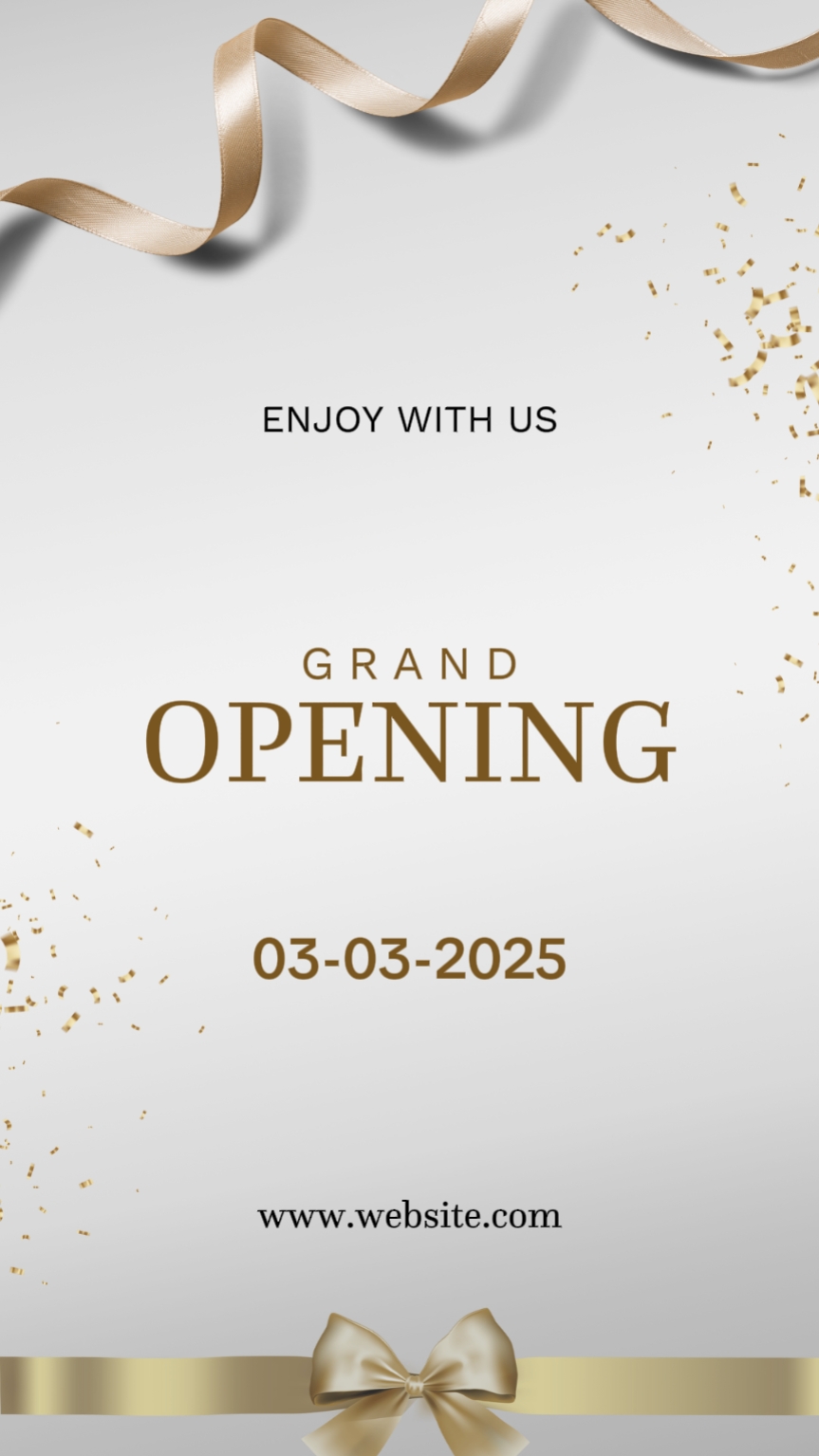 Coffee Shop Opening Template Invitation - Pippit