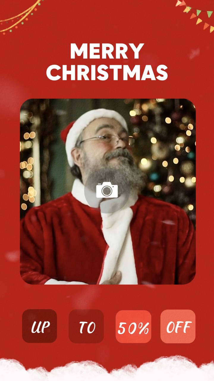 Girl Christmas Template - Pippit