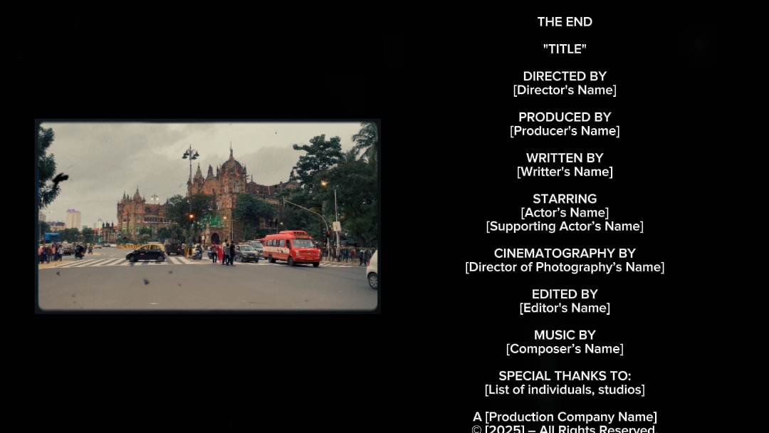 Template Film End Meme - Pippit