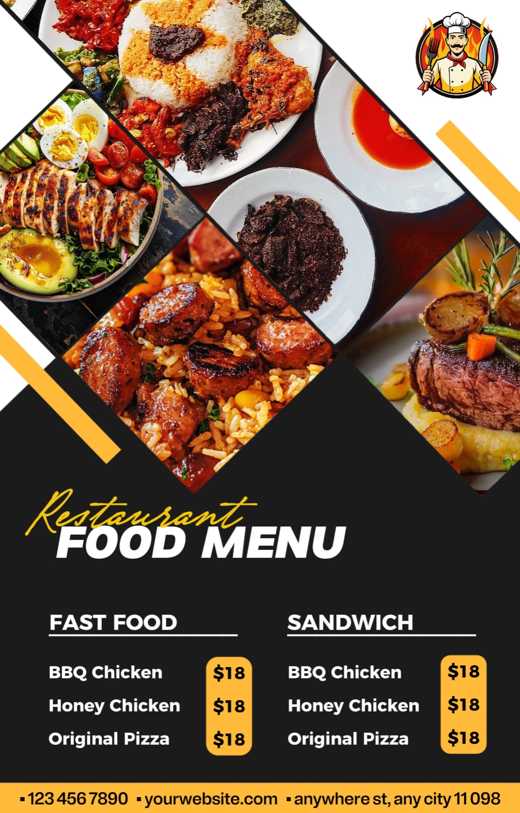 Contoh Brosur Makanan - Pippit