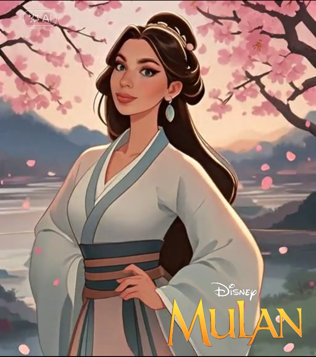mulan Disney style - video template by CapCut