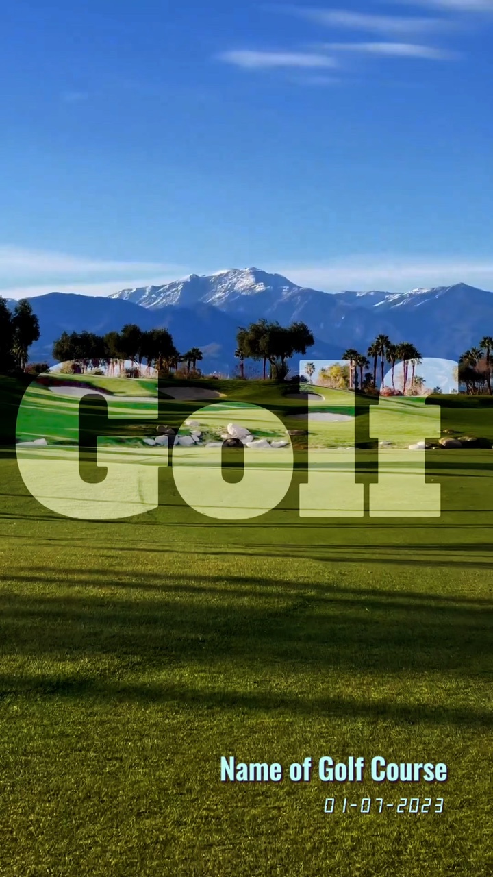 Free Women AI Golf Template - Pippit