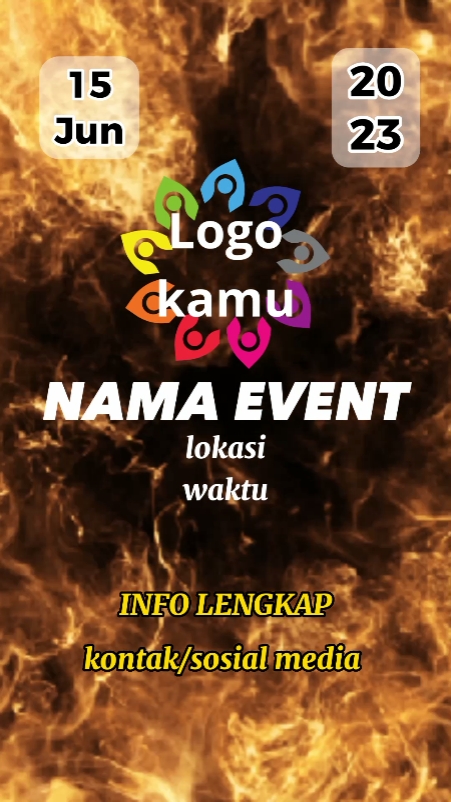 Event Teaser Text Template - Pippit