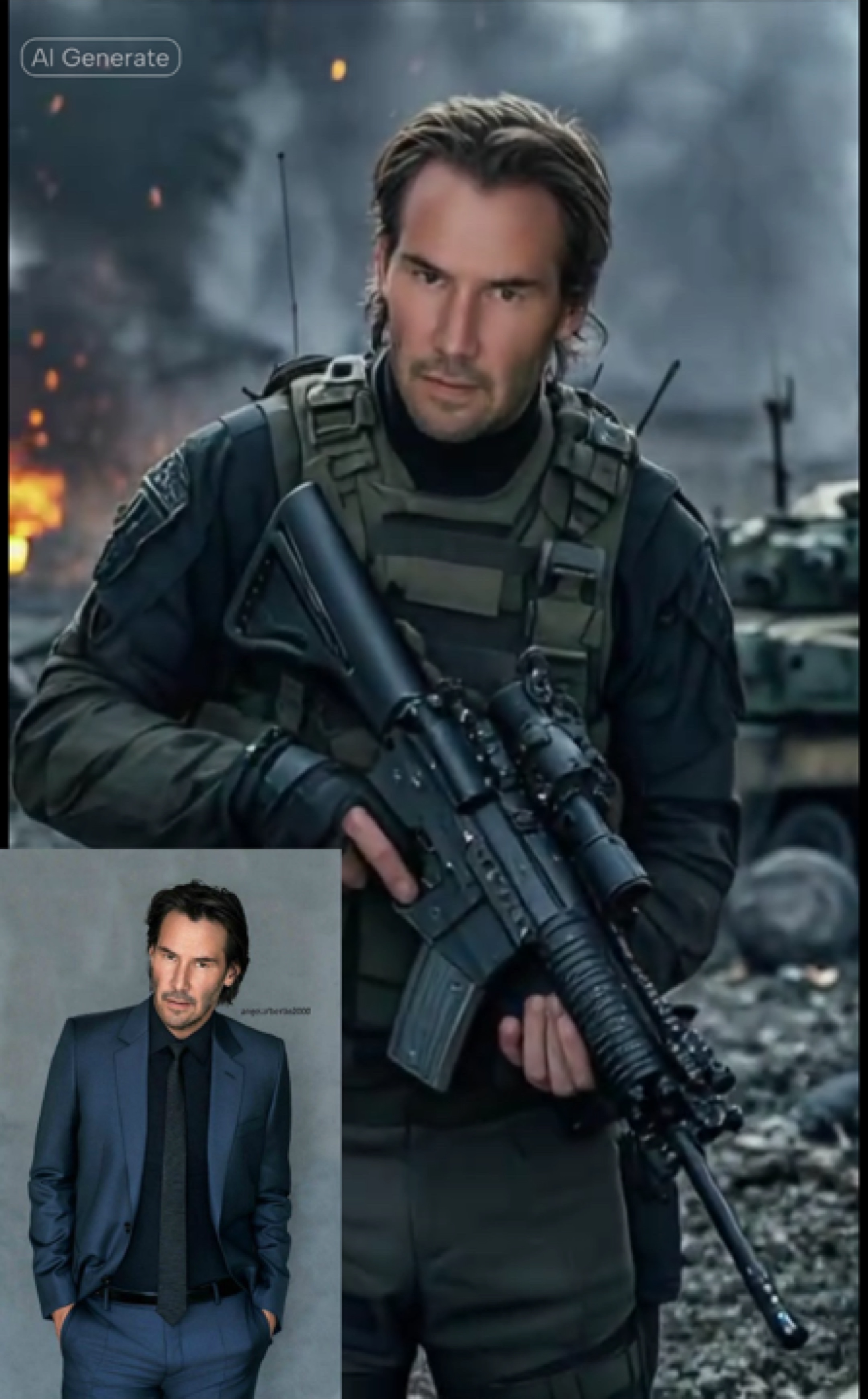 higgsfeild.ai visual effect - Pippit