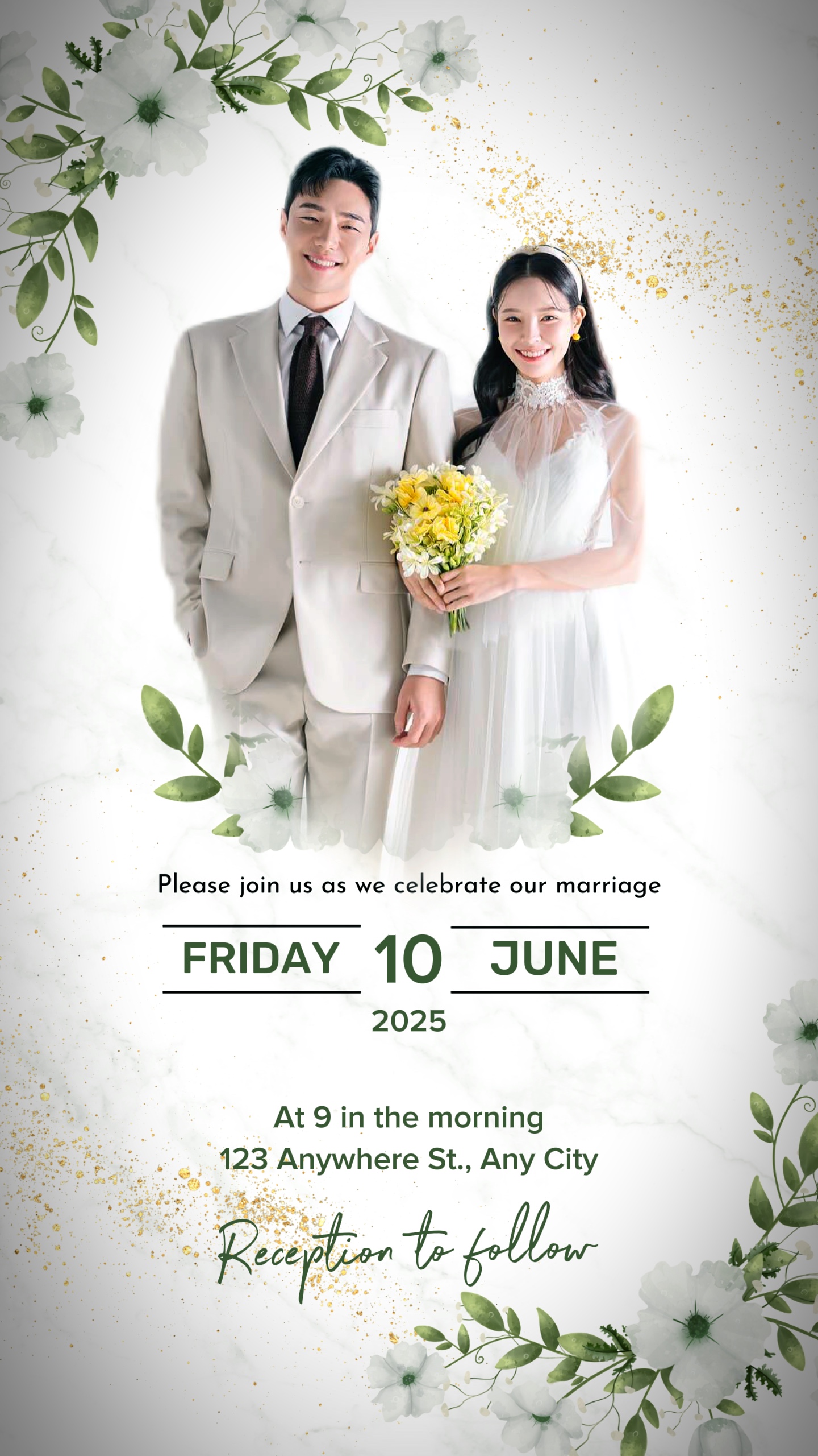 digital invitation for traditional wedding and lobola - Pippit