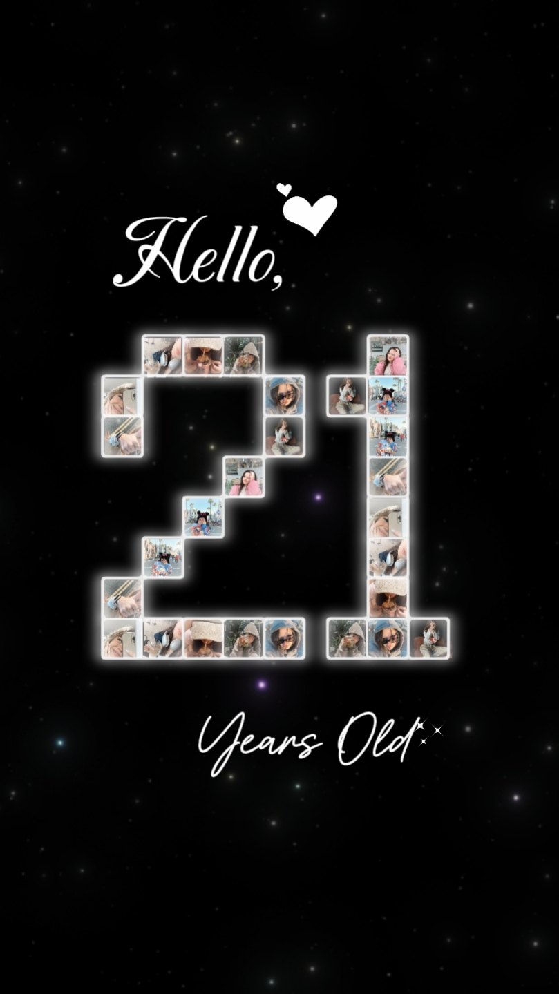 Turning 21 Birthday Template February - Pippit