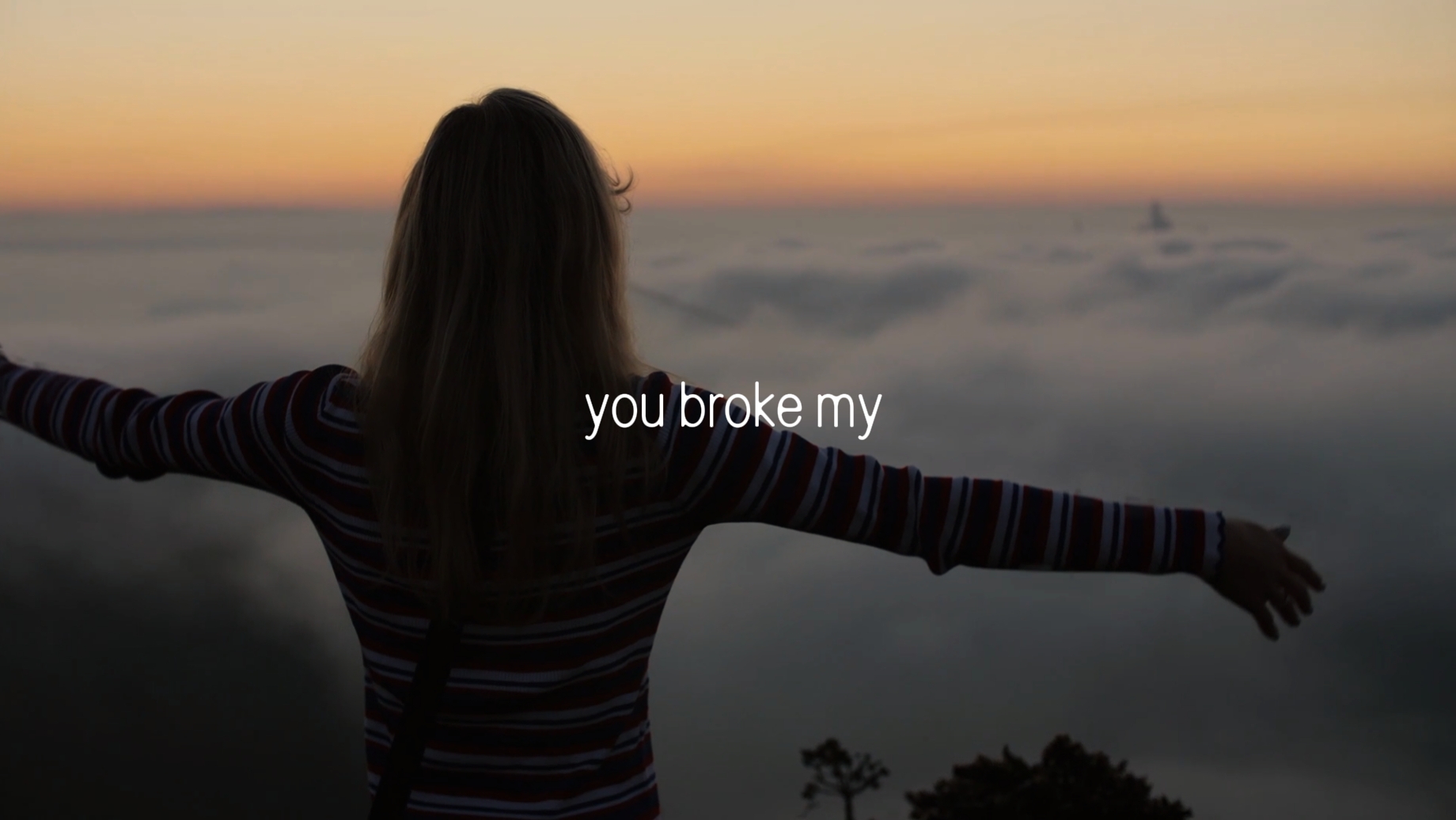 You Broke My Heart Background Lyrics - Pippit