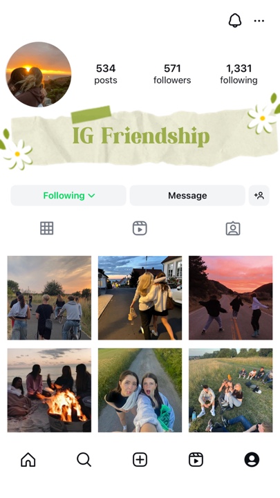 Friendship Templates Instagram Post - Pippit
