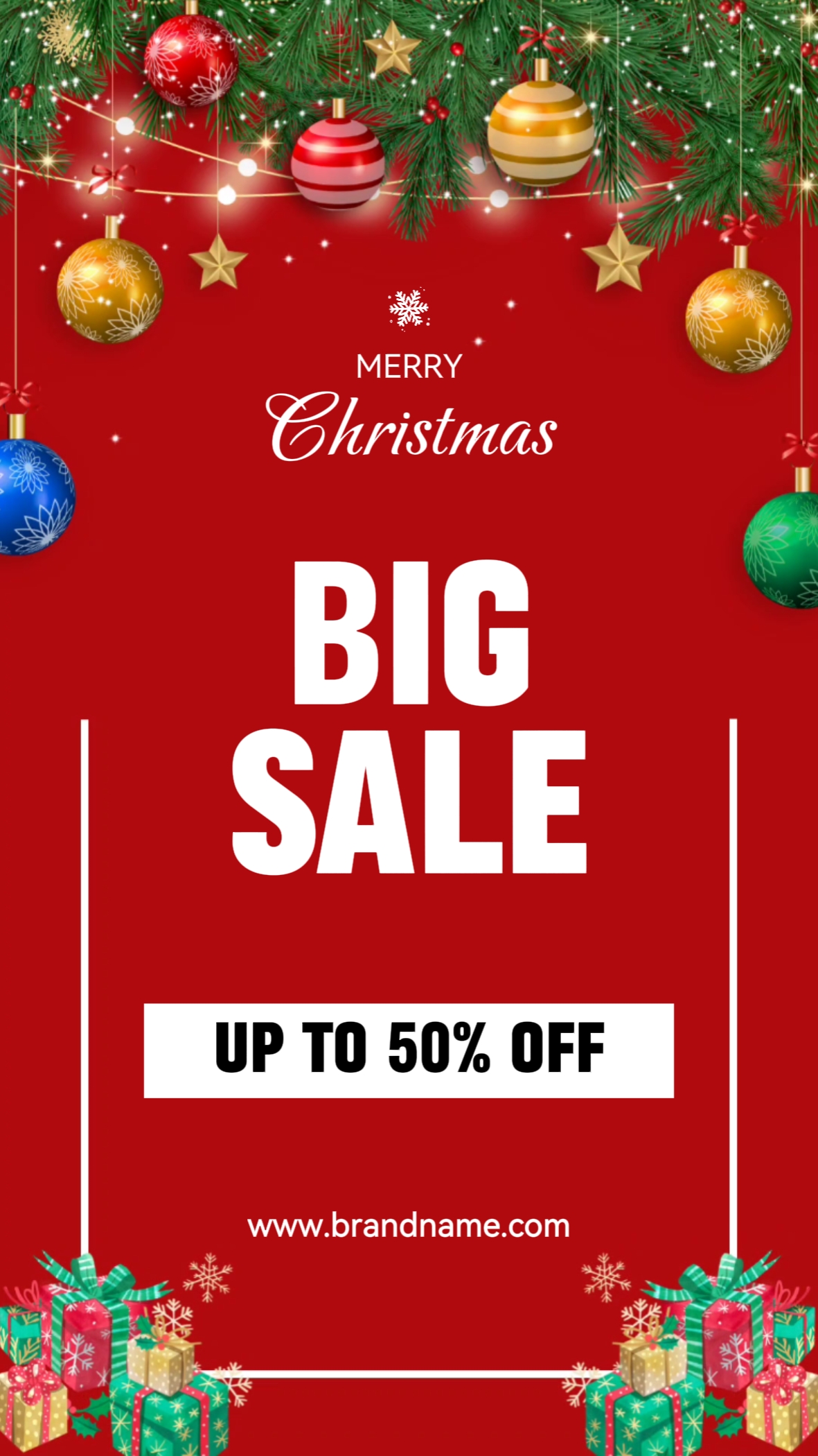 Reels Christmas Theme Template - Pippit