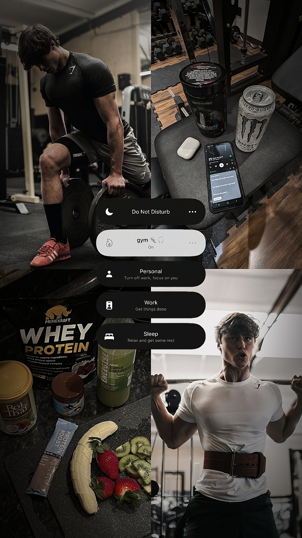 Grid Photos Template Gym - Pippit