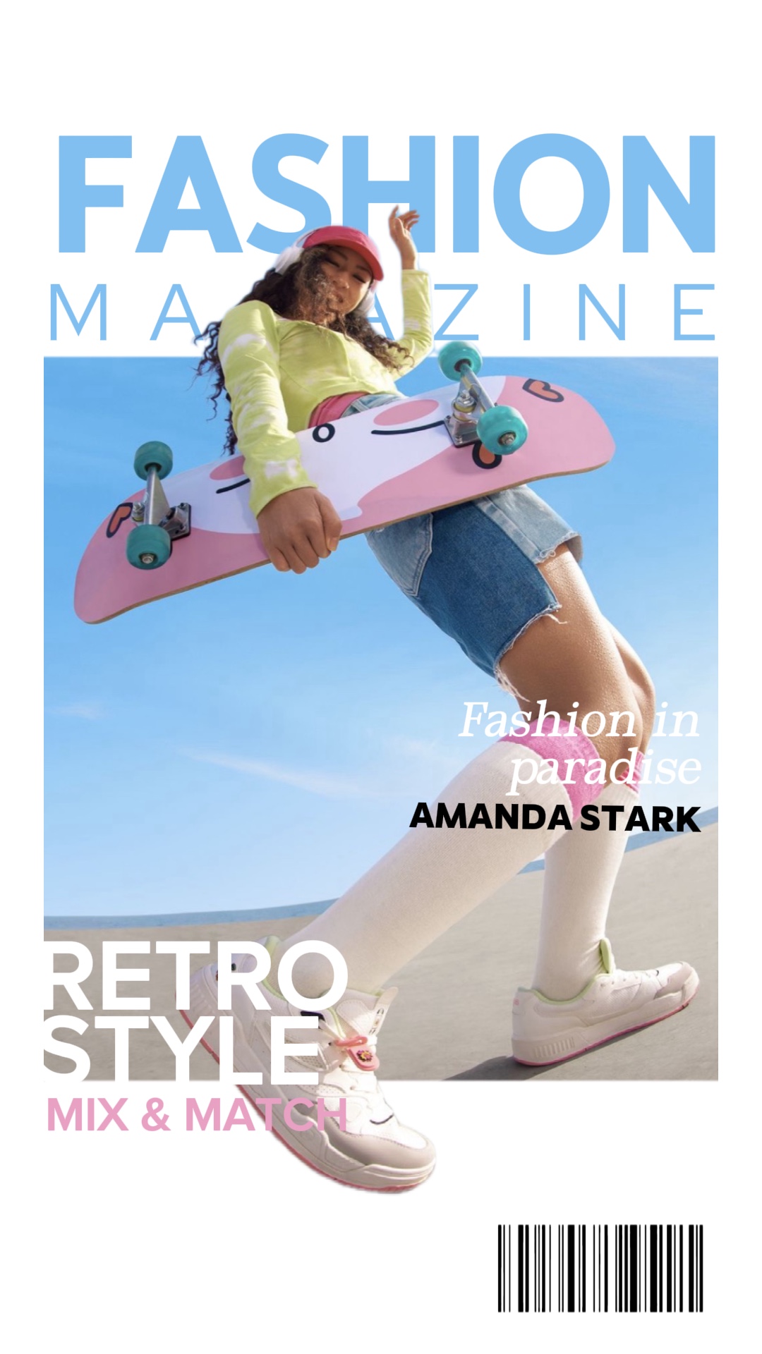 Mixed Graphic Design Magazine Template - Pippit
