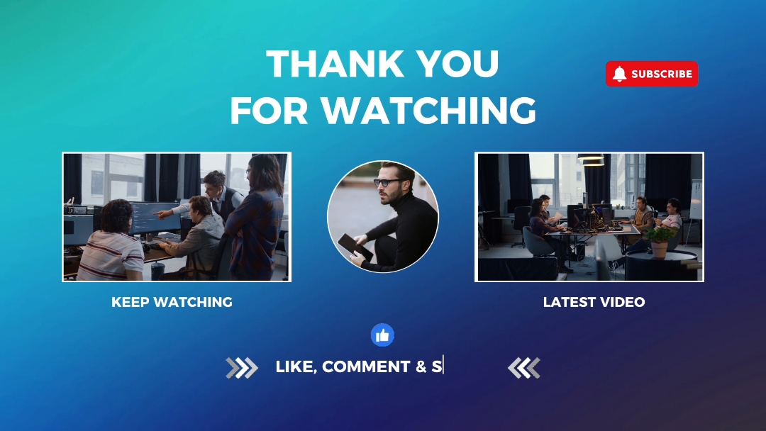 Technology Outro Template Presentation - Pippit