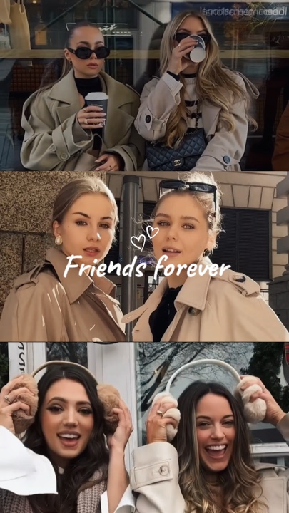 CapCut Template Best Friends Reel Video - Pippit