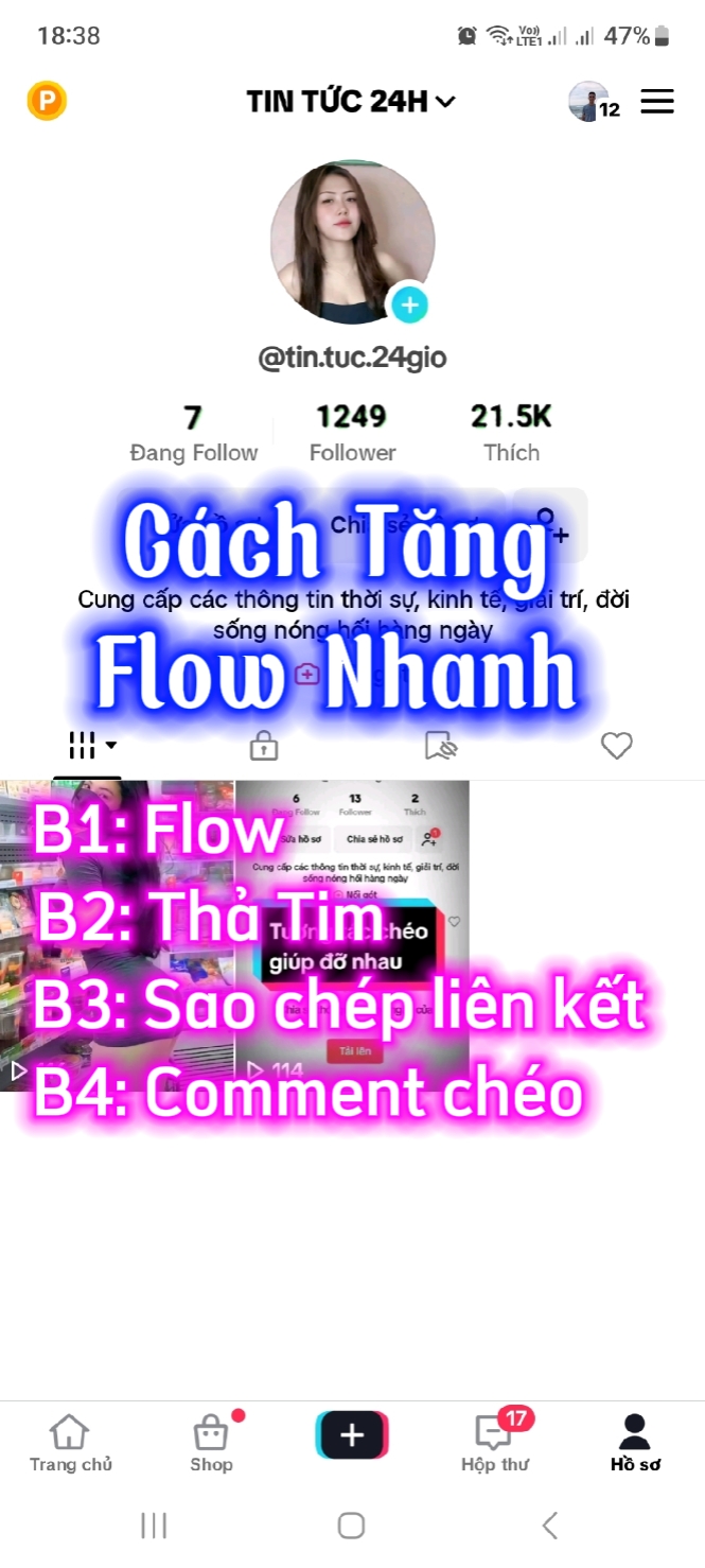 Follow Animation TikTok - Pippit