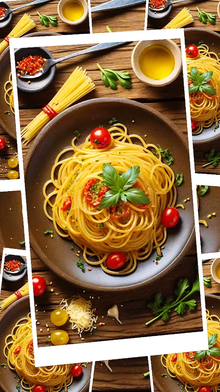 Collage Photos Templates Food - Pippit