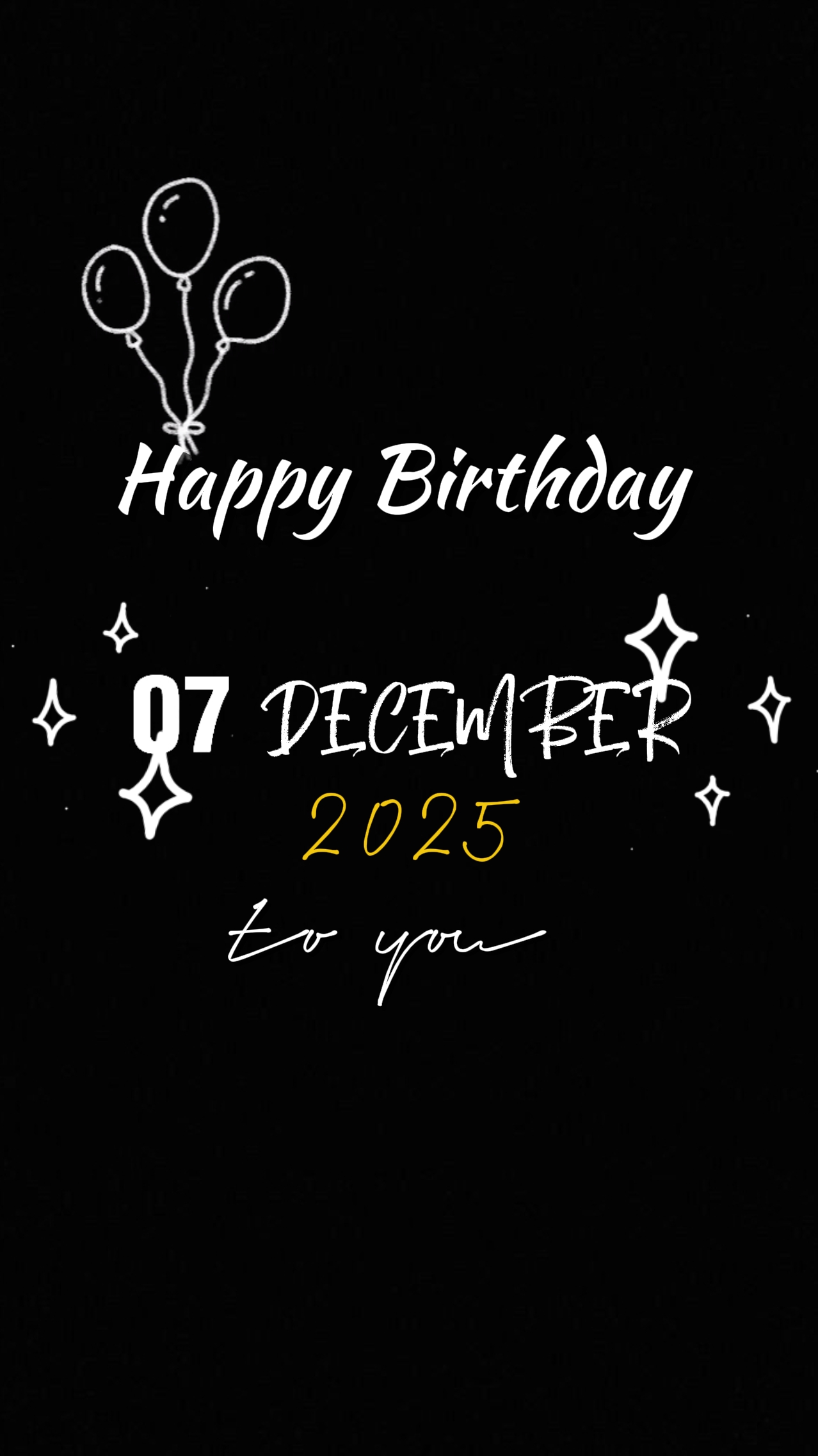 7 December Birthday Templates - Pippit