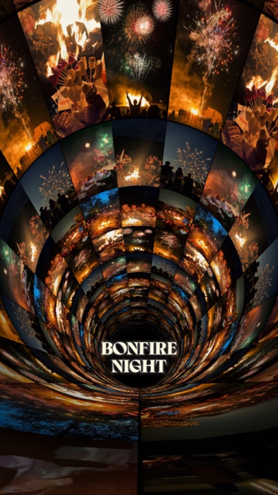 Bonfire Night Templates Long Video - Pippit