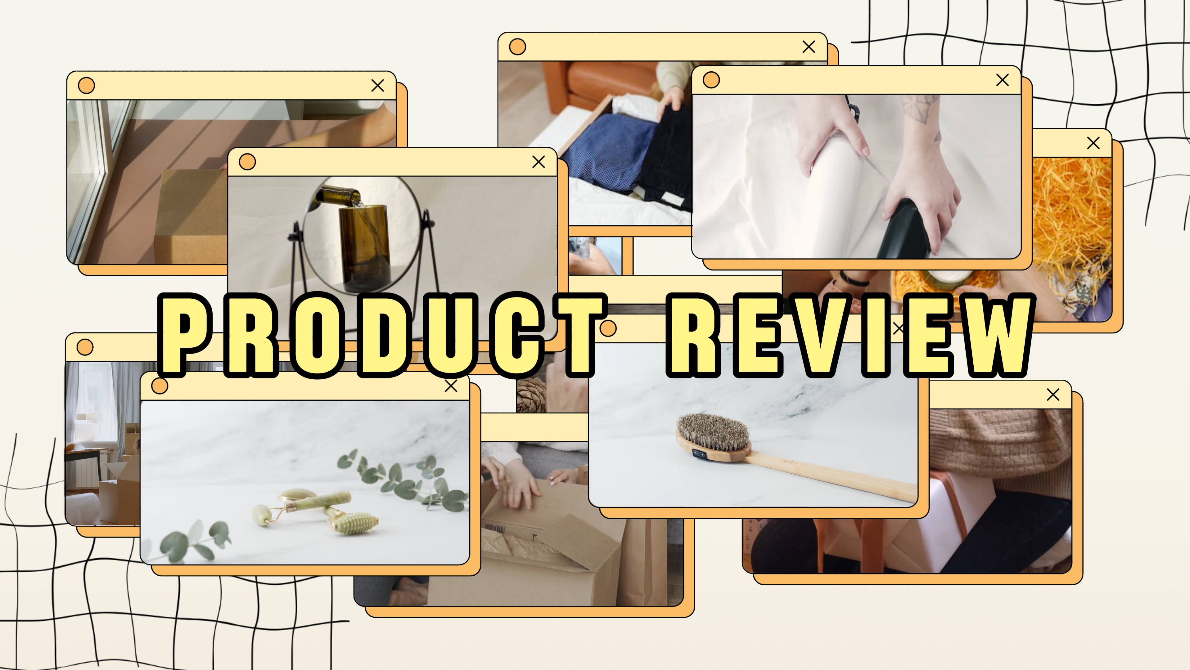 Multiple Products With Text on Screen Template Landscape - Pippit