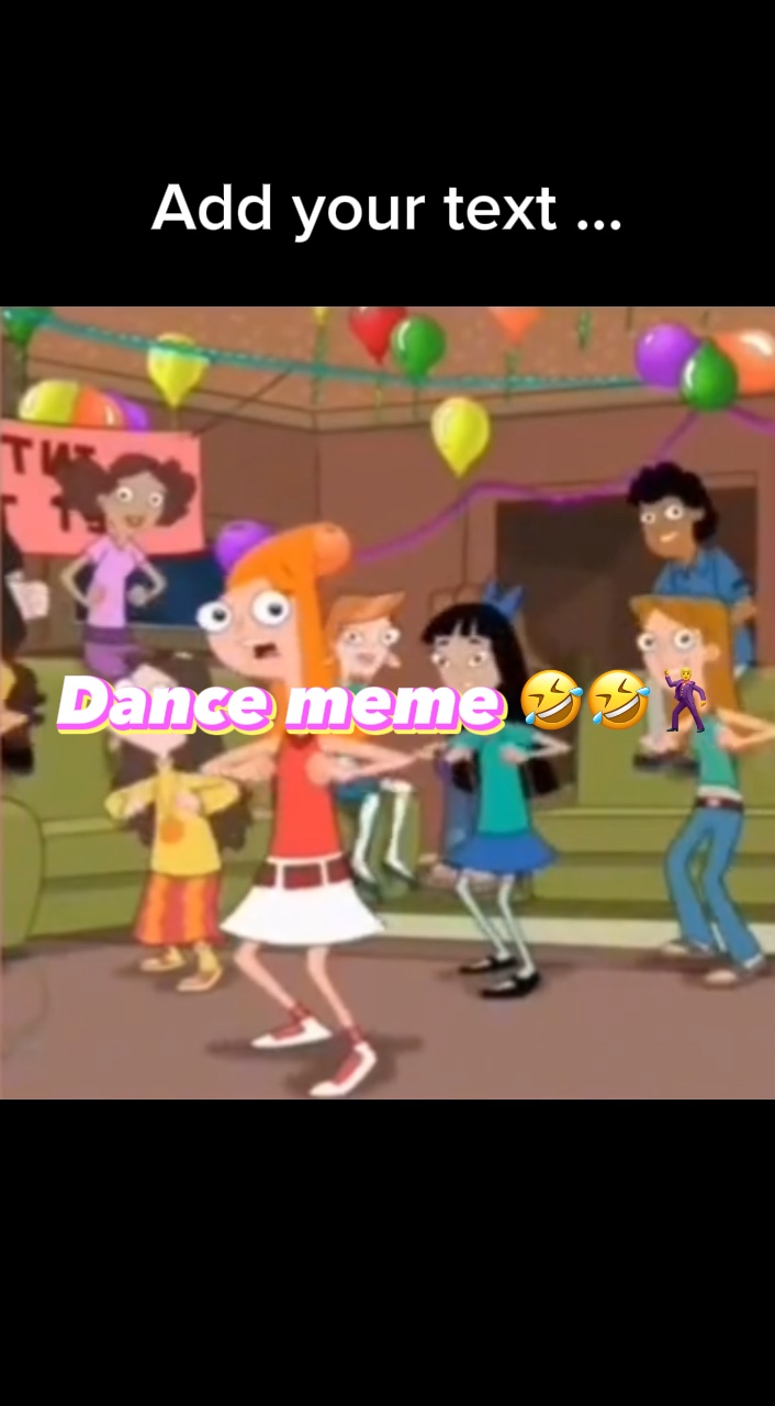 Dance cartoon meme 🕺 - video template by CapCut