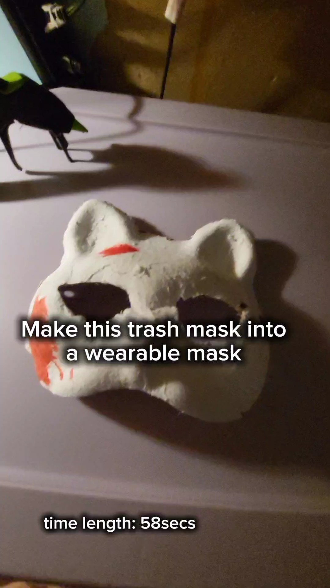 therian how to make mask out of paper full video tut - Pippit