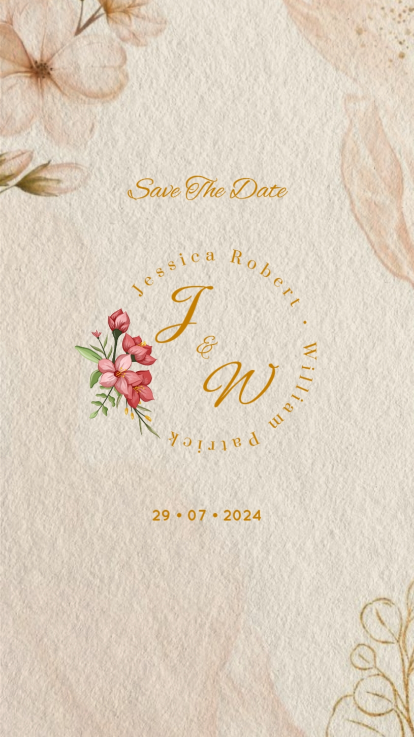 Wedding Countdown Poster - Pippit