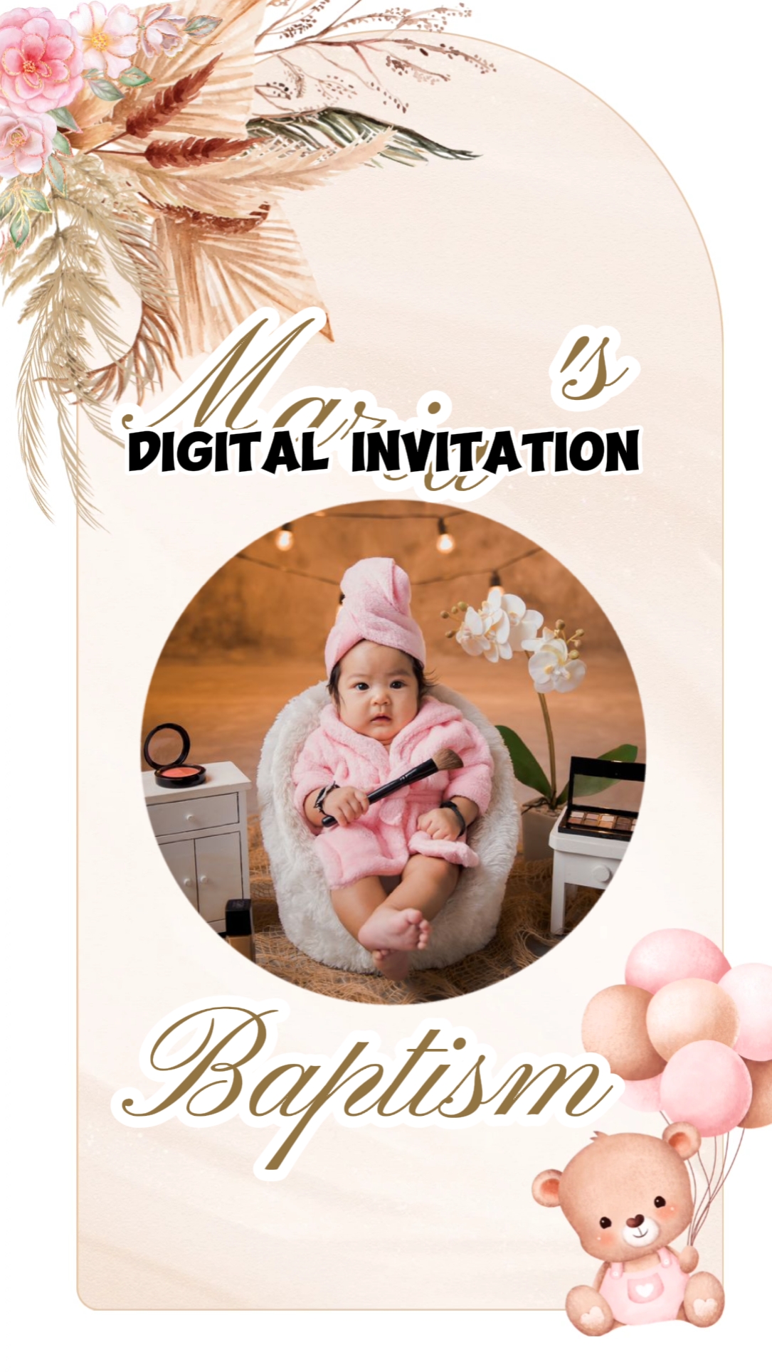 digital invitation for traditional wedding and lobola - Pippit