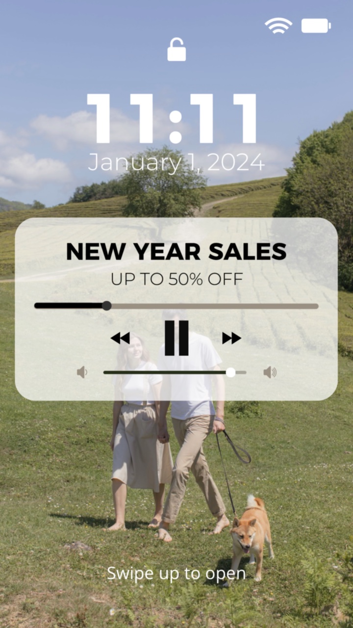 New Year Template Greetings - Pippit