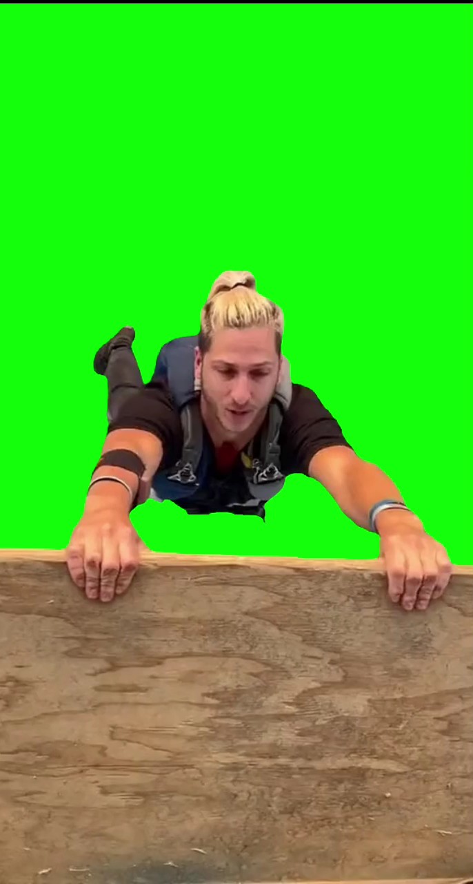 green screen man - video template by CapCut