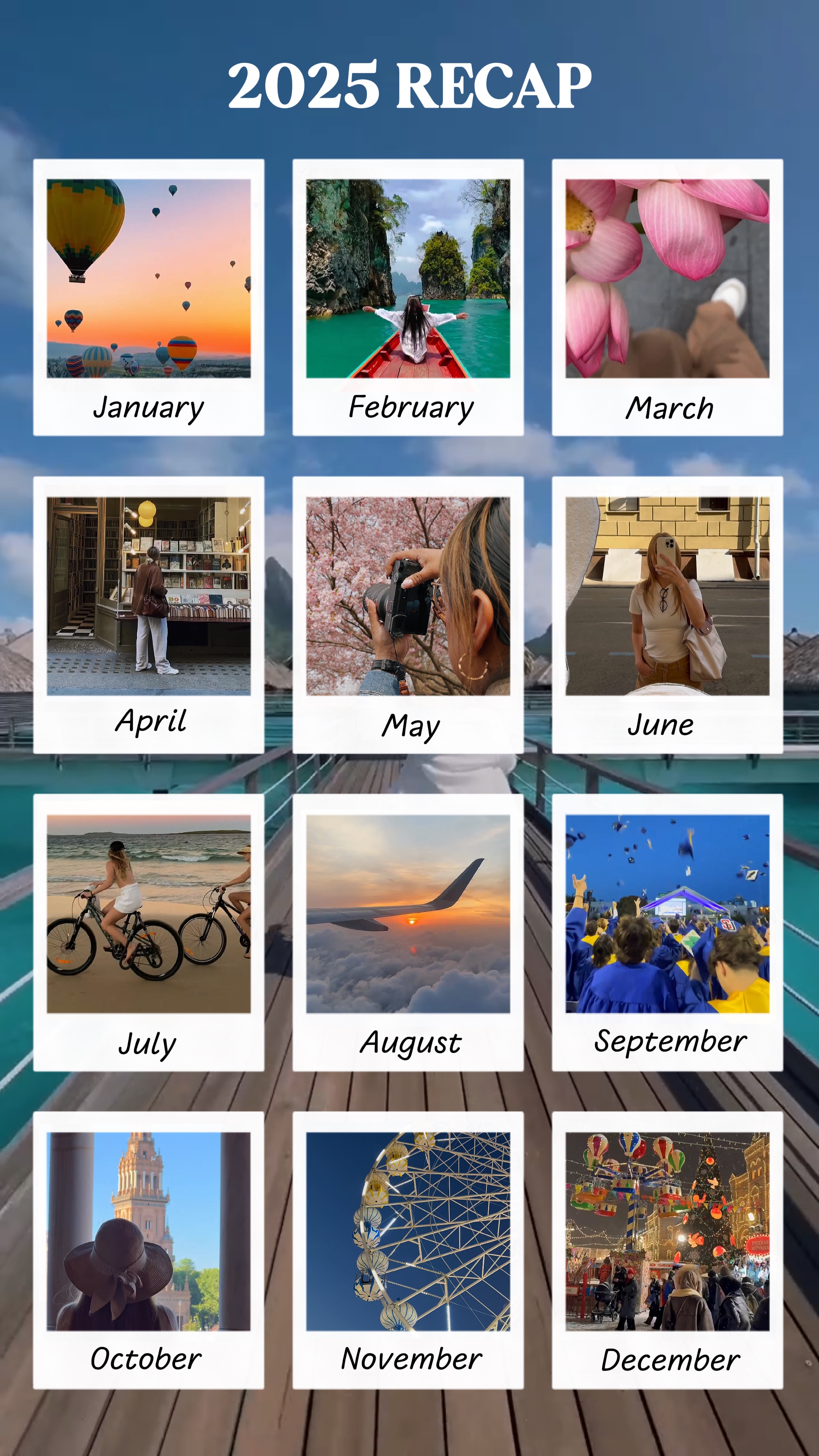 12 Months Journey Template - Pippit