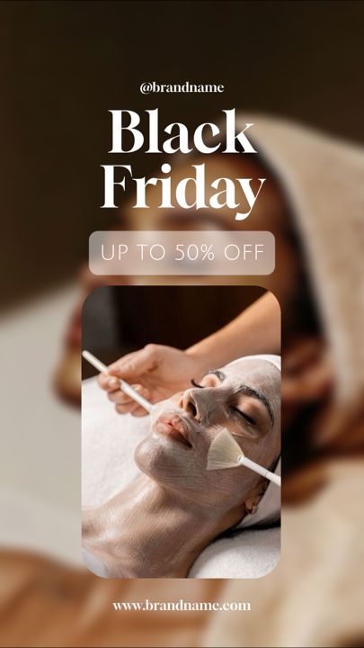 Black Friday Text With My Video - Pippit