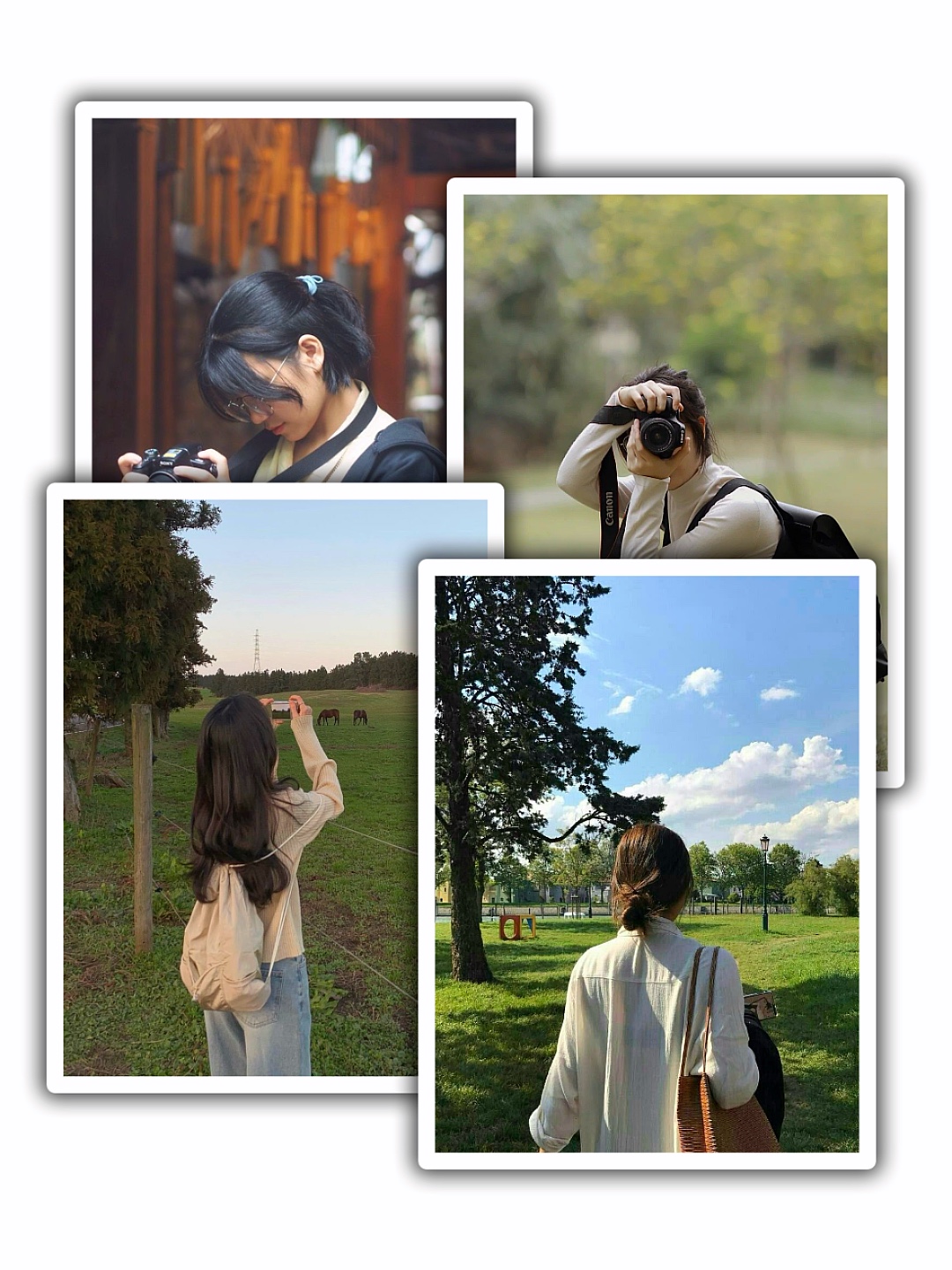 4 Square Picture Templates Aesthetic Slan - Pippit