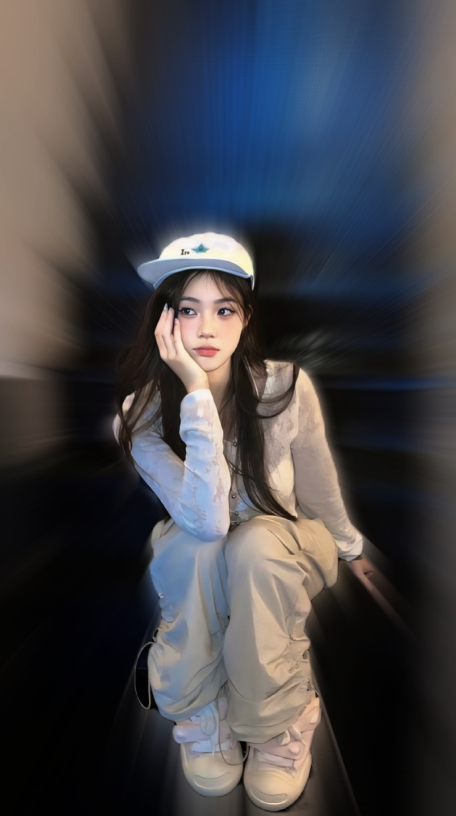 Bag Round Blur Template - Pippit