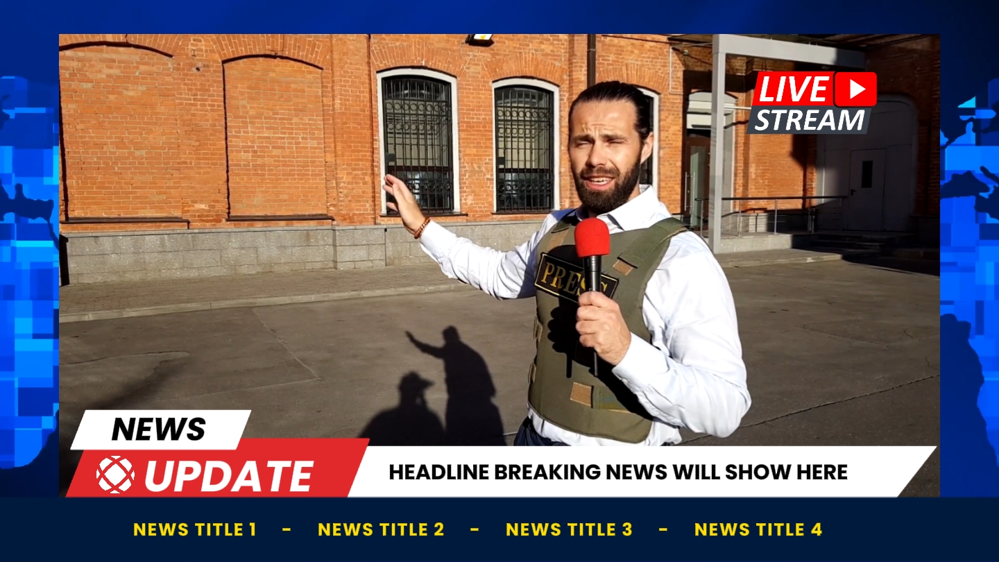 Berita Breaking News Templates - Pippit