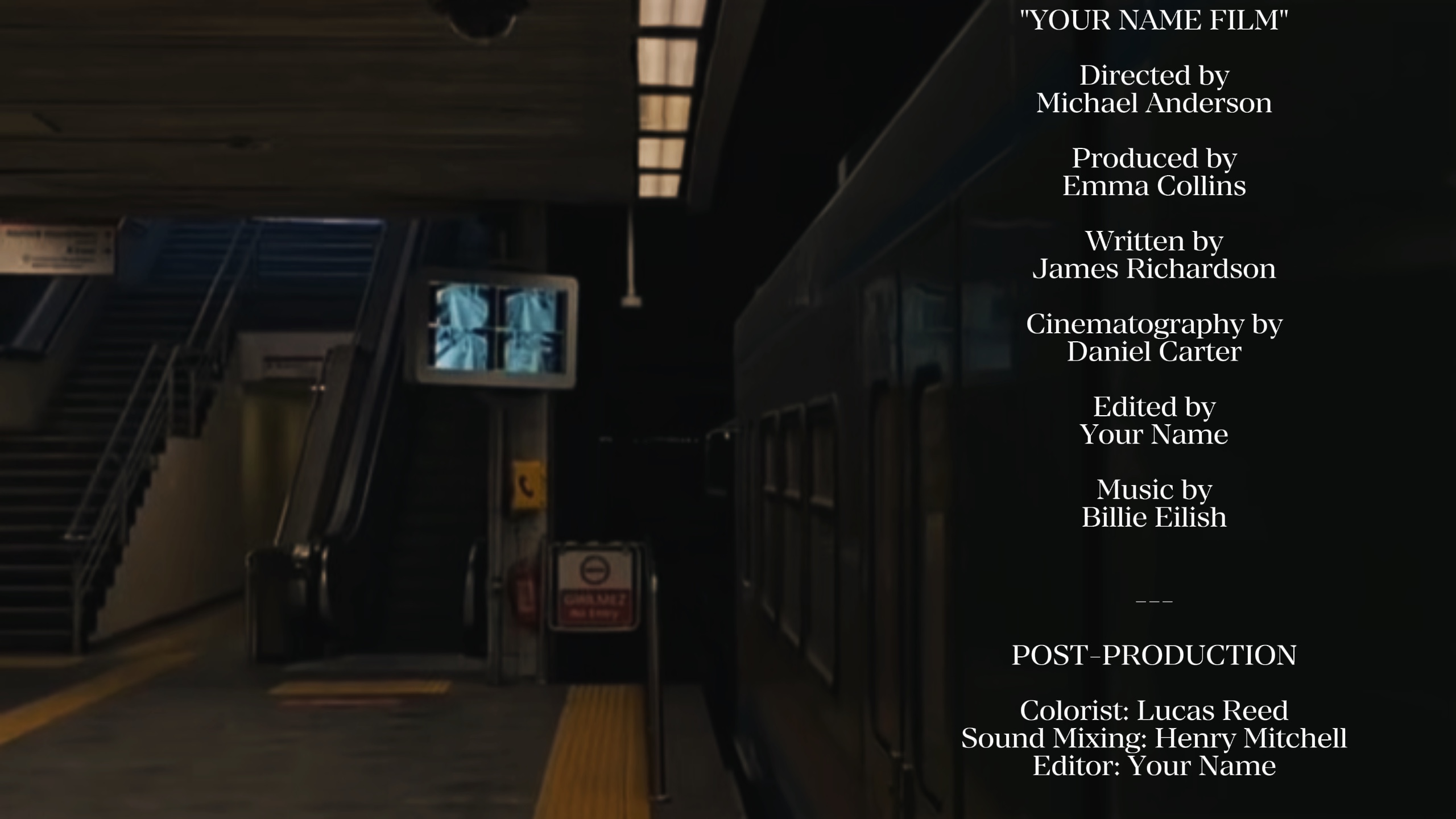 Ending of Documentary Text Animation - Pippit