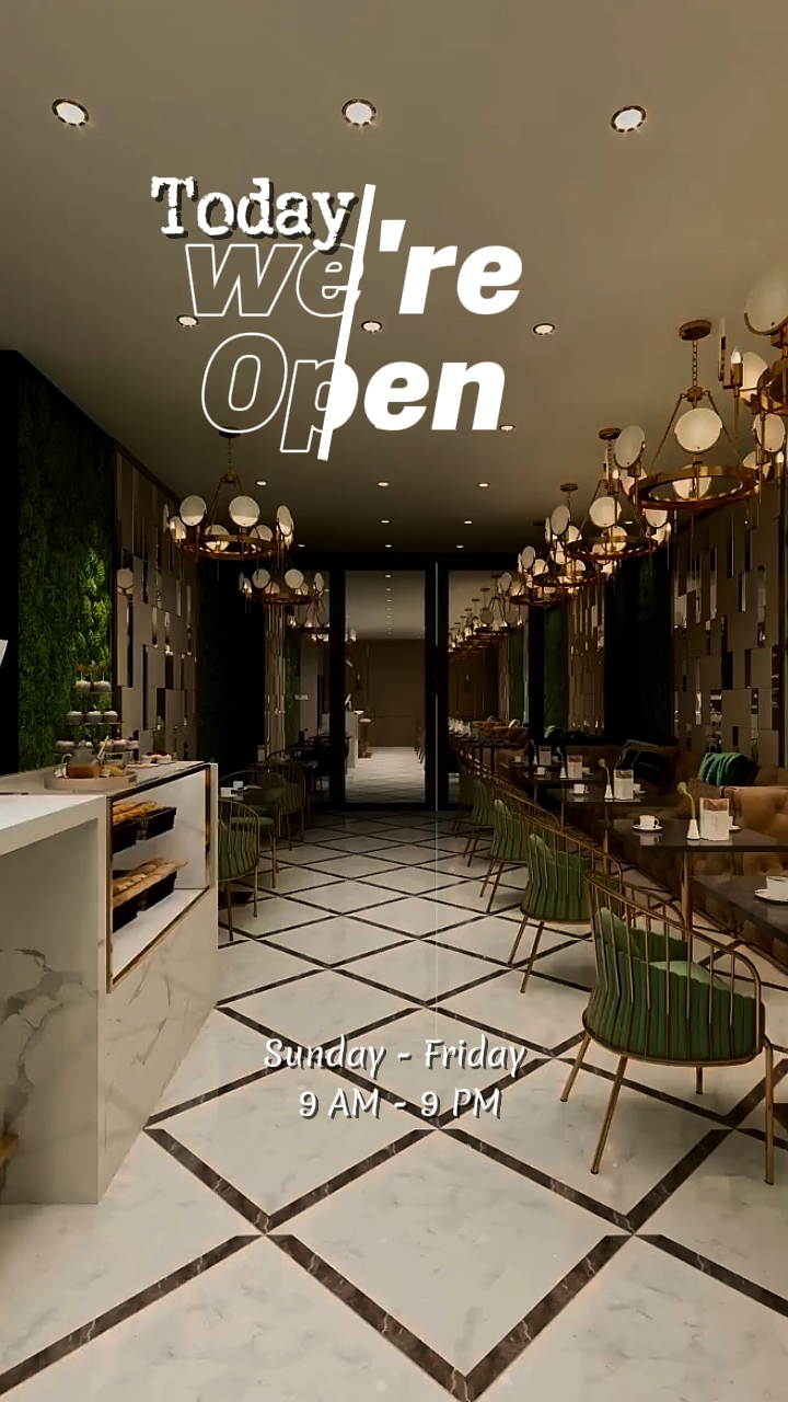 Cafe Editing Template - Pippit