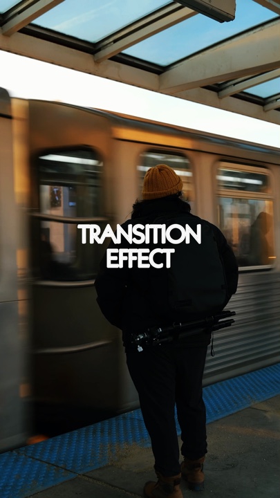 rewind transition effect - Pippit