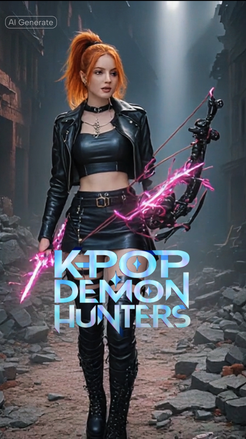templates kpop demon hunters - Pippit