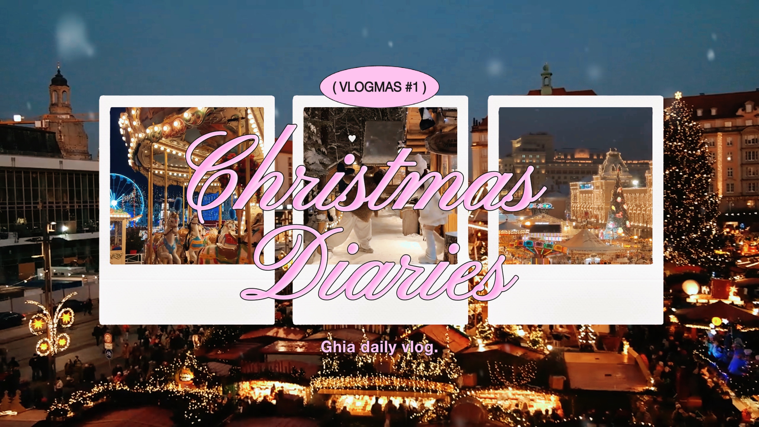 Christmas Video Template Landscape Intro - Pippit