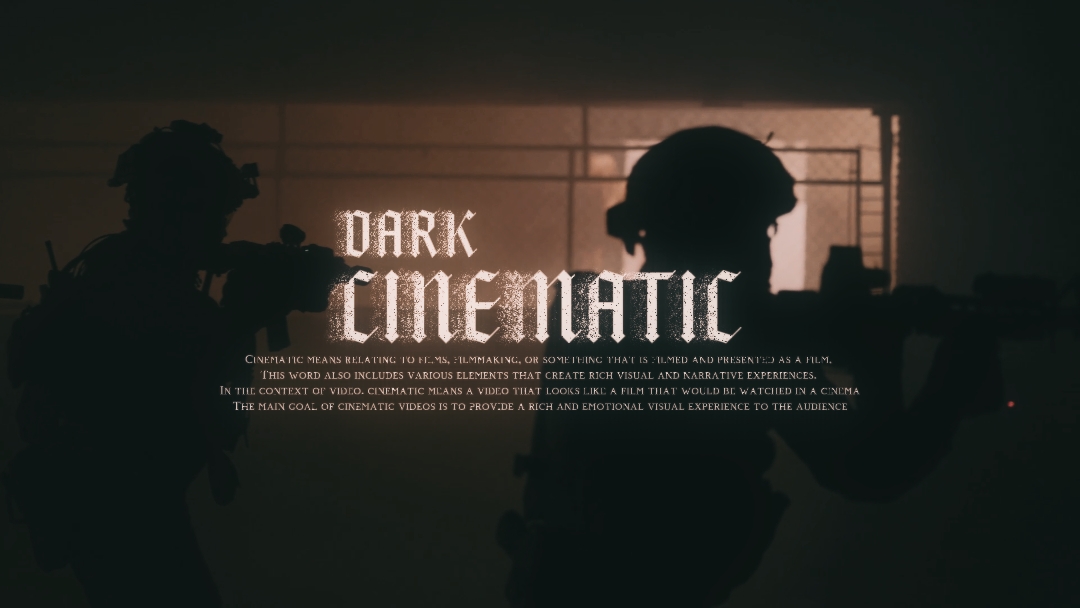 Cinematic Dark Zoom - Pippit