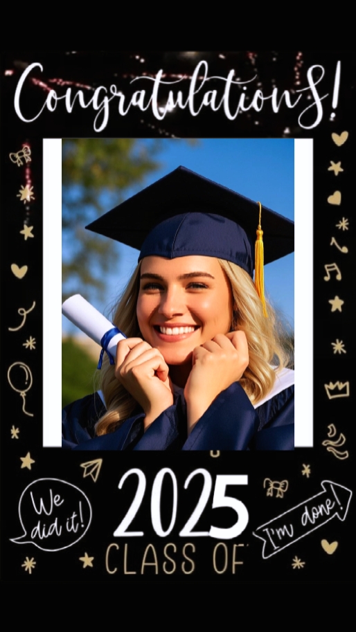 Graduation 2025 - video template by CapCut