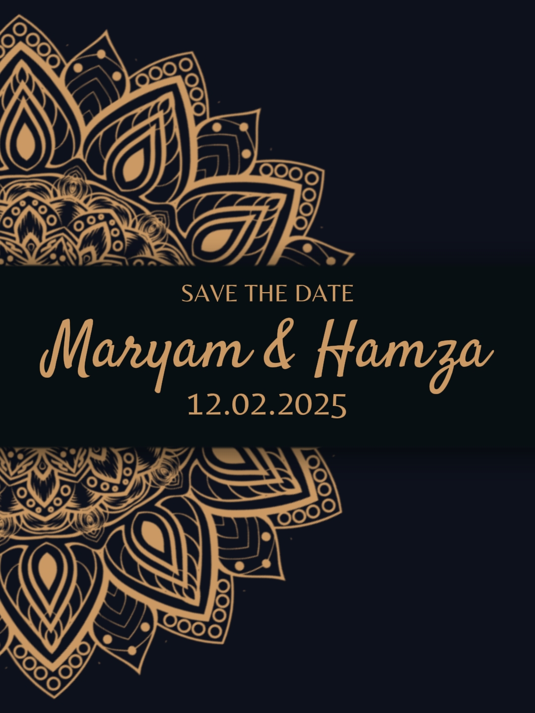 Invitation Card Wedding Baraat - Pippit