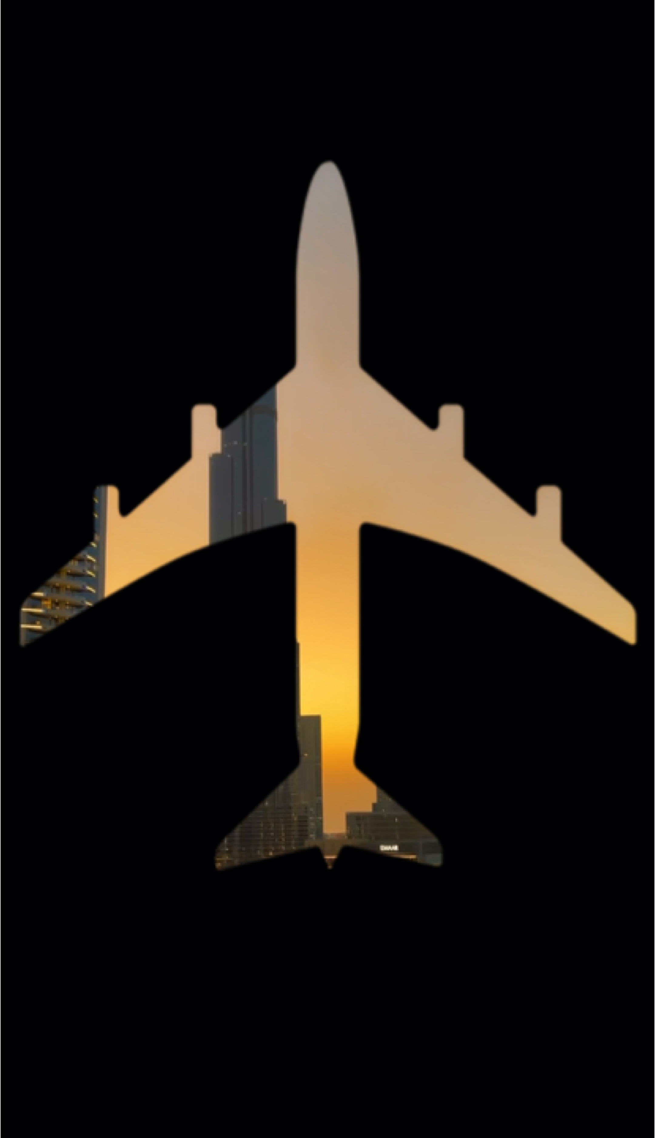 Airplane Flying Transition Template - Pippit