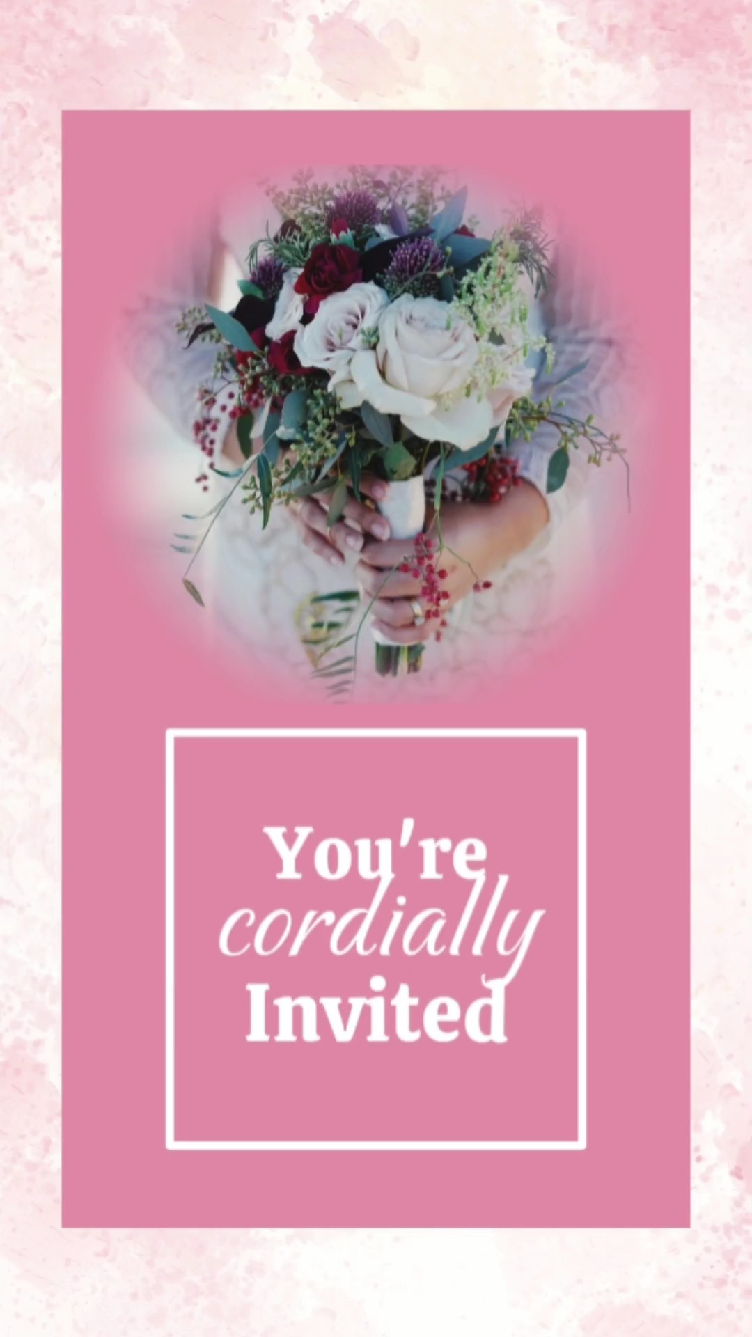 digital invitation for traditional wedding and lobola - Pippit