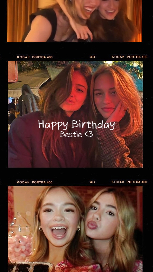 Dec Bestie Birthday Templates for Girls - Pippit