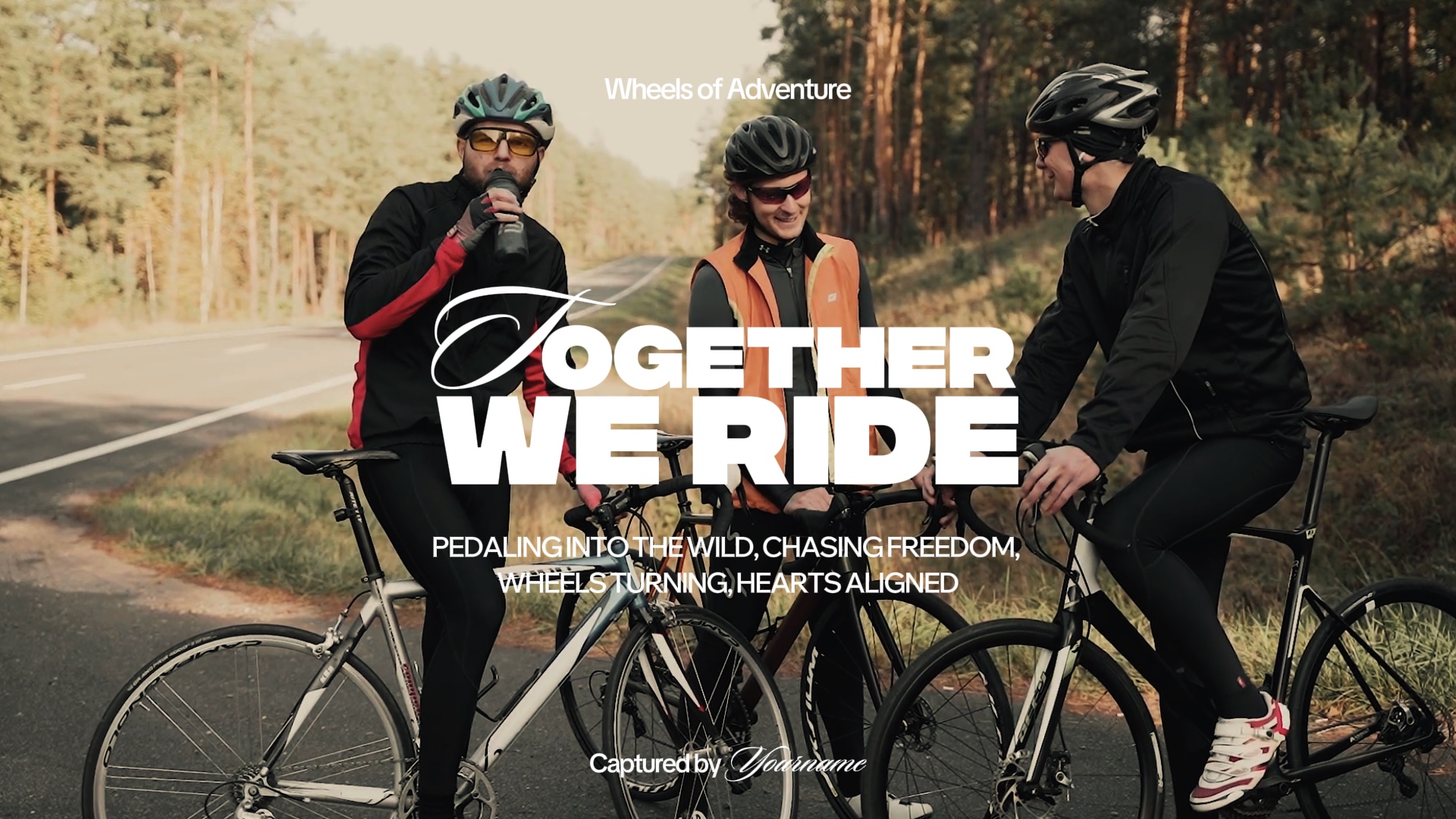 Bike Ride Template with Friends - Pippit