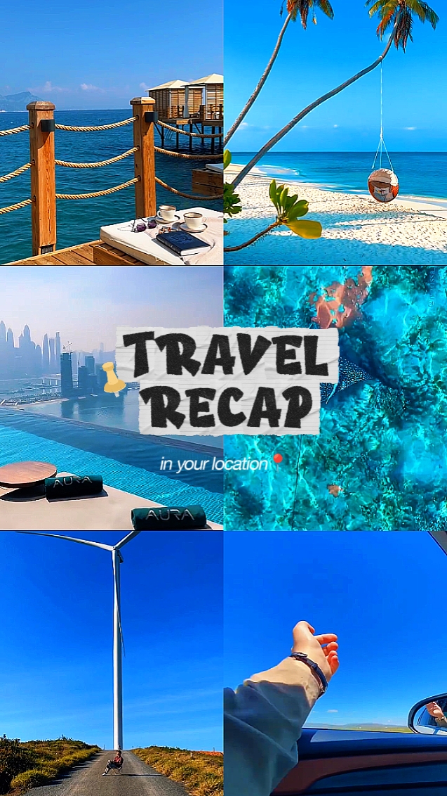 Travel Transition CapCut Template - Pippit
