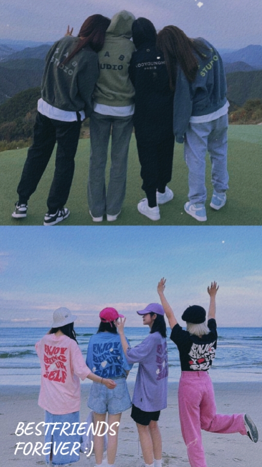 Best Friends Template Photos Slide - Pippit