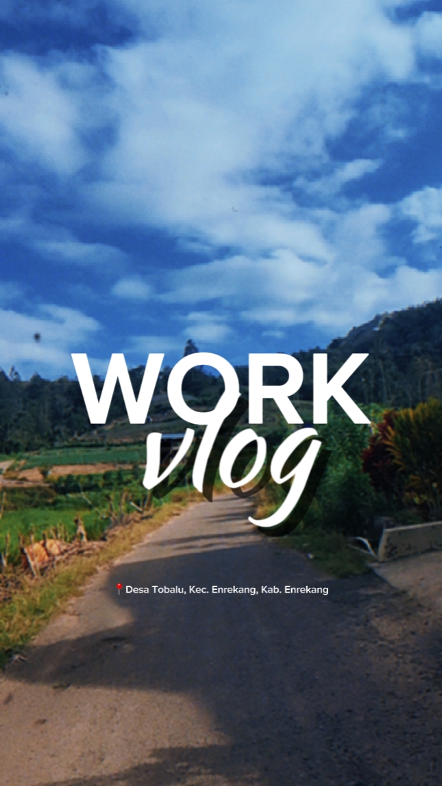 WORK VLOG - contoh video - template CapCut