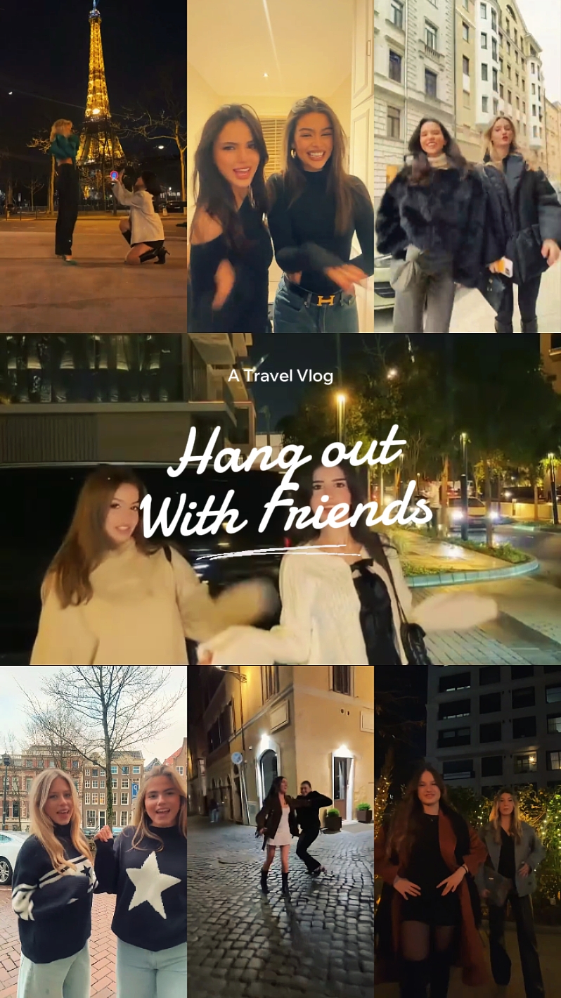 2 Besties Templates Enjoy - Pippit